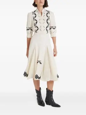 TEMPERLEY LONDON Daphne Midi Dress