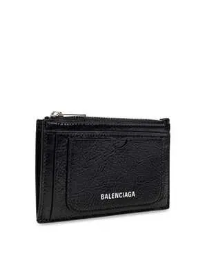 Balenciaga Grained Card Case