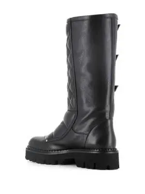 Sartore Multi-way Strap Quilted Leather Boots