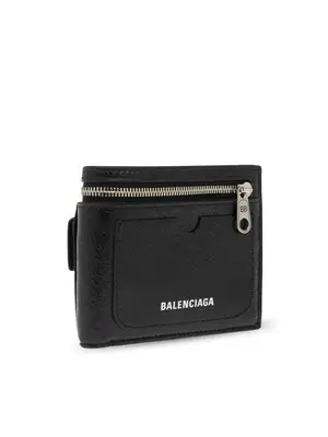 Balenciaga Superbusy Logo-print Zip-around Wallet