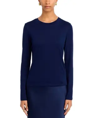 Theory Long Sleeve Apex Tiny Tee