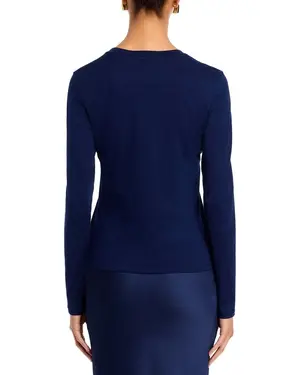 Theory Long Sleeve Apex Tiny Tee