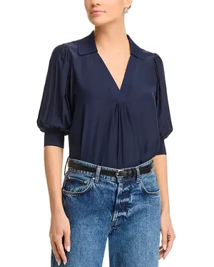 Navy Blouses