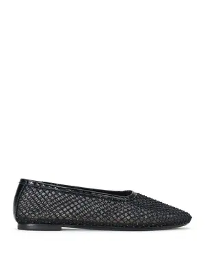Staud Alba Ballet Flats - Black