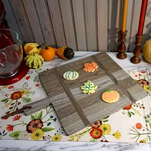 J.K. ADAMS Wood Square Serving Board