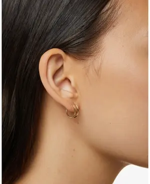 ANA LUISA Harley Double Hoop Earrings