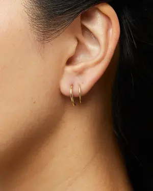 ANA LUISA Harley Double Hoop Earrings