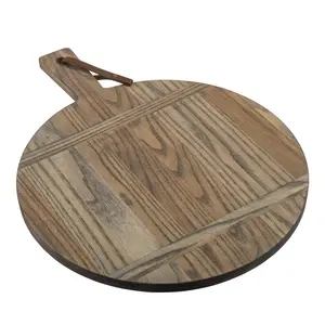 J.K. ADAMS Wood Medium Round Serving Board