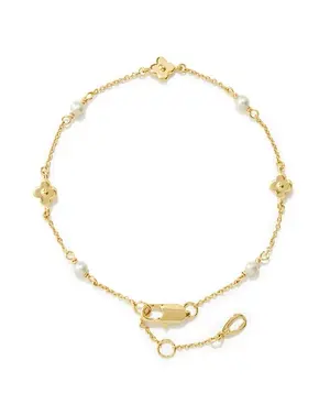 ANA LUISA Flower Hannah Bracelet - Gold