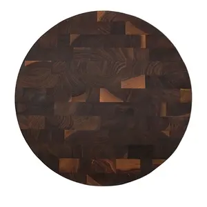 J.K. ADAMS 16 Round End Grain Board - Walnut