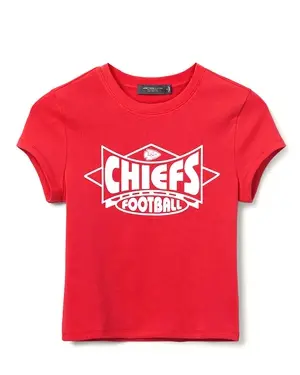 Junk Food Clothing Nfl Kansas City Chiefs Baby Tee - Licorice