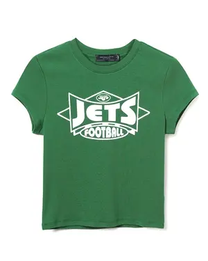 Junk Food Clothing Nfl New York Jets Baby Tee - Hunter