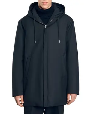 Sandro Zip Up Coats For Men