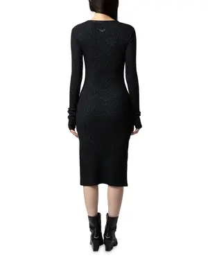 Zadig&Voltaire Ruby Midi Dress - Noir
