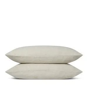 PIGLET IN BED Linen Blend Pillowcase Pair - Oatmeal