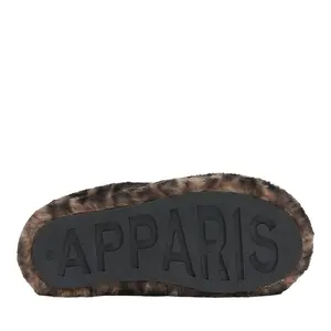 Apparis Misha Slipper - Dark Leopard