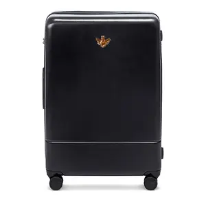 ROYCE & ROCKET The Castle Classic 31" Luggage - Black/tobacco