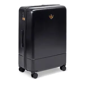 ROYCE & ROCKET The Castle Classic 31" Luggage - Black/tobacco
