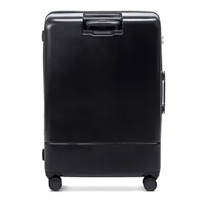 ROYCE & ROCKET The Castle Classic 31" Luggage - Black/tobacco