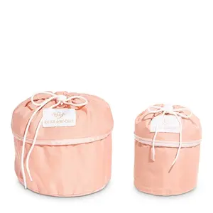ROYCE & ROCKET The Day To Night Catch All, Set Of 2 - Cloud Pink