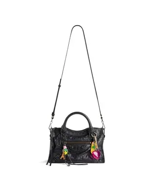 Balenciaga Le City Mini Bag With Charms - Black