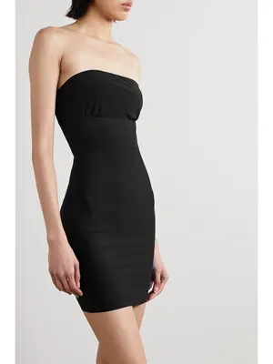 Commando Two-faced Tech Strapless Stretch-jersey Slip