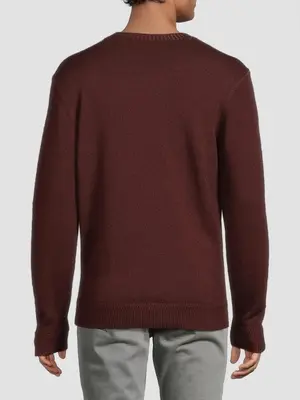 Robert Barakett Bertona Crewneck Sweater - Bordeaux
