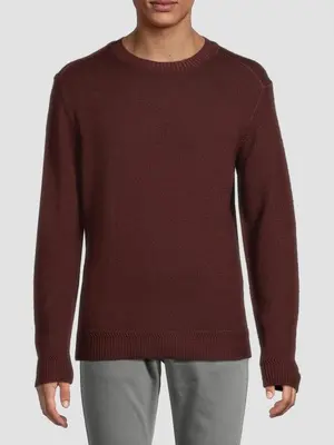 Robert Barakett Bertona Crewneck Sweater - Bordeaux