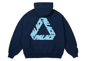 PALACE Athlique P3 Hood Navy