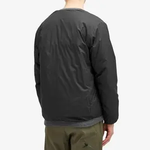 Goldwin V-Neck Zip Down Cardigan In Black - 70% Off | Editorialist
