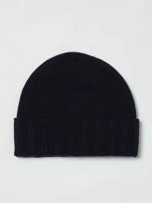 DRUMOHR Drumohr Ribbed Beanie Blue