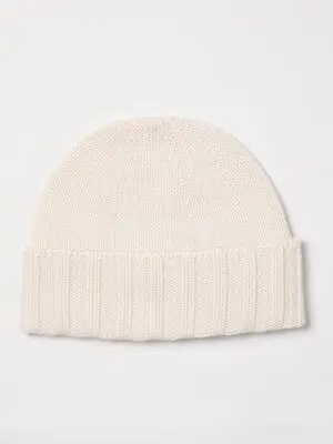 DRUMOHR Drumohr Ribbed Beanie Cream