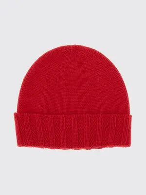 DRUMOHR Drumohr Ribbed Beanie Red