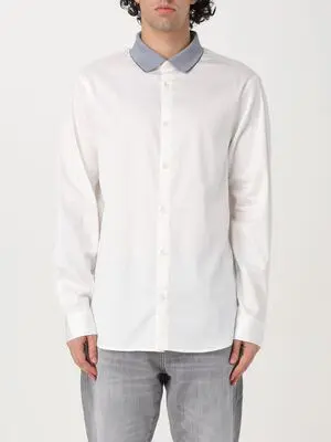 Armani Exchange Shirt Men Beige