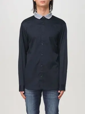 Armani Exchange Shirt Men Blue