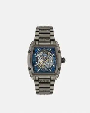 Versace Dominus Skeleton Watch - Gray