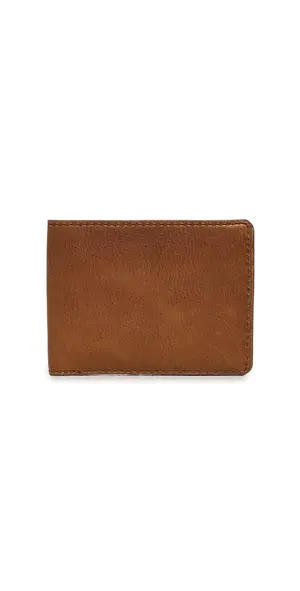 Shinola Leather Bifold Wallet - Tan