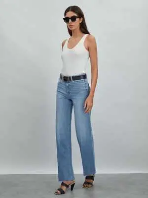 Paige Anessa Cropped Flared Jeans