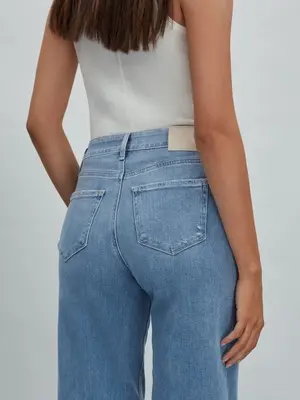 Paige Anessa Cropped Flared Jeans