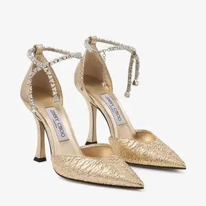 JIMMY CHOO Stevie 100 Pumps - Silver