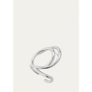 Charlotte Chesnais Lasso Earring Silver, Single - Sterling Silver