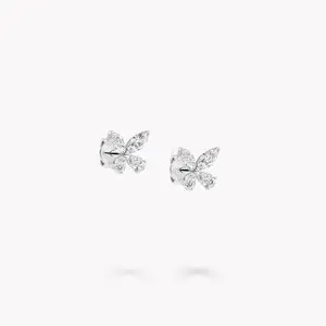 Graff Classic Butterfly Diamond Stud Earrings