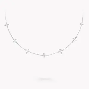 Graff Classic Butterfly Petite Diamond Necklace - White Gold