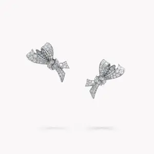 Graff Tilda’s Bow Diamond Stud Earrings