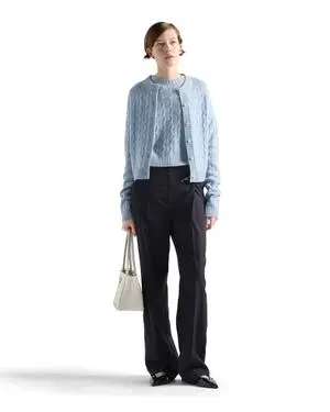 Prada Re-cashmere Cardigan - Light Blue