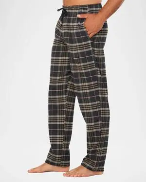 Majestic International Apos;s Cotton Flannel Lounge Pants - Charcoal