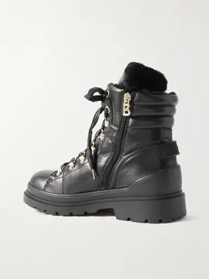 Bogner St. Moritz 14 Shearling-lined Leather Ankle Boots