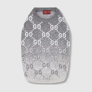 Gucci Gg Wool Jacquard Pet Sweater
