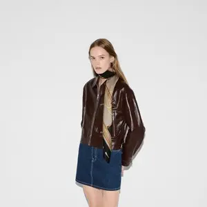 Gucci Printed Silk Twill Carr - Black