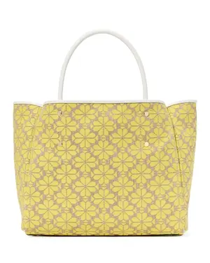 Kate Spade New York Spade Flower Jacquard Tote - Yellow Multi